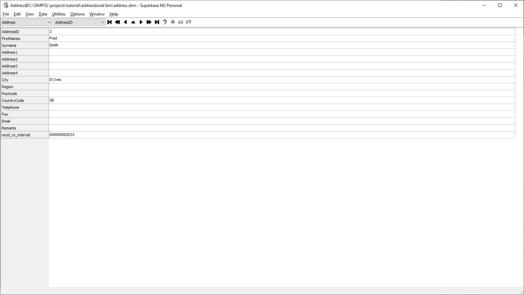 Superbase NG Personal (RAD Tool) | Superbase Software Ltd